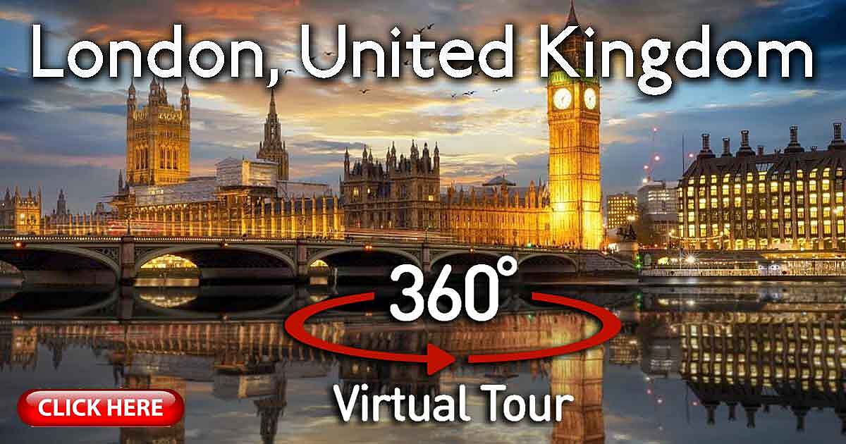 360 Virtual Tour | London United Kingdom | 3D Panoramic Views